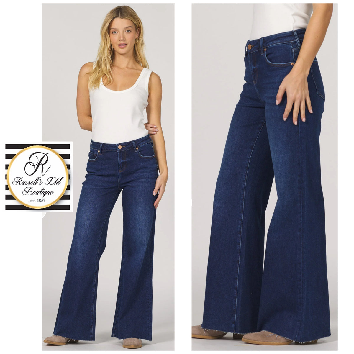 Micah Wide Leg Jean – Russell's Ltd Boutique
